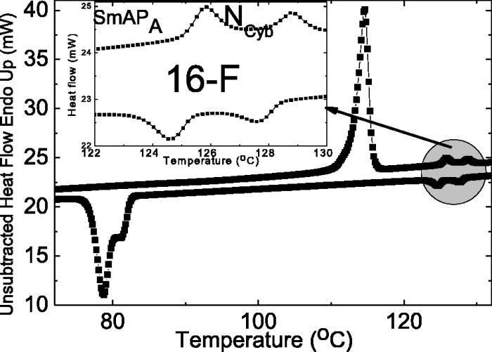 Existence of polar switching in the nematic and orthogonal smectic ...