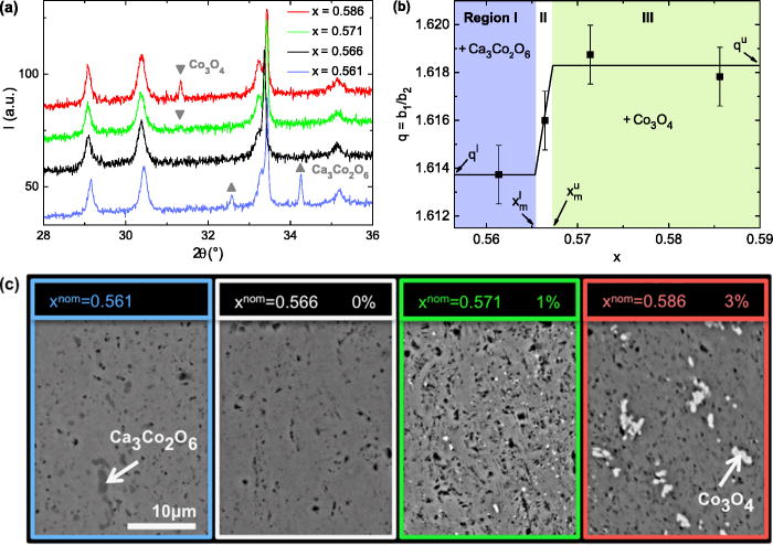 Thermoelectric properties of [Ca2CoO3−δ][CoO2]1,62 as a function of Co/Ca defects and Co3O4 ...