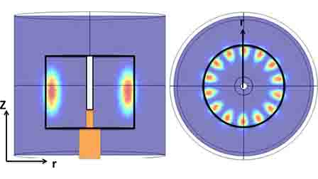Whispering gallery mode dielectric spectroscopy of SrLaAlO4 at ...