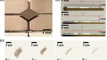 Graphene levitation and orientation control using a magnetic field ...