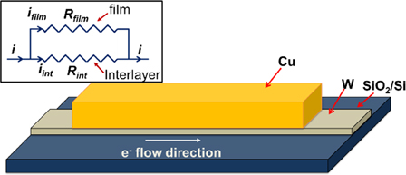 Tuning electromigration-thermomigration coupling in Cu/W Blech ...