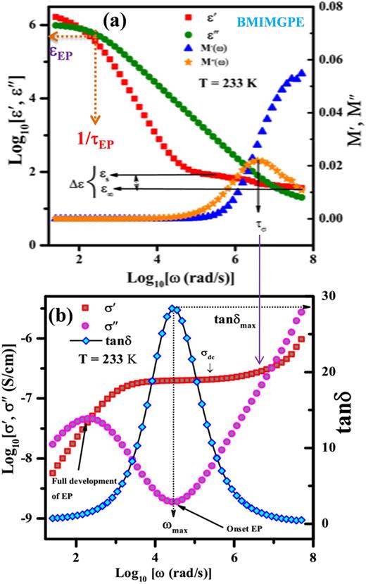Ion conduction and relaxation mechanism in ionogels embedded with ...