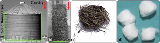 Mechanics of randomly packed filaments—The “bird nest” as meta-material ...