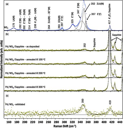 Reactivity of contact metals on monolayer WS2 | Journal of Applied ...