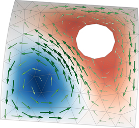 Magnetic field modeling with surface currents. Part II. Implementation ...