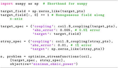 Magnetic field modeling with surface currents. Part II. Implementation and usage of bfieldtools ...