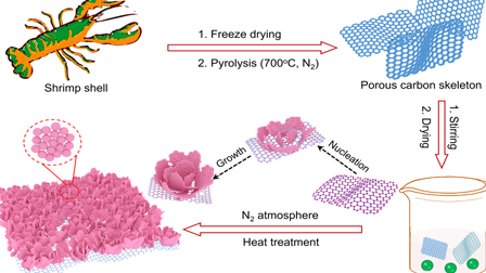 A sustainable strategy to fabricate porous flower-like magnetic carbon ...
