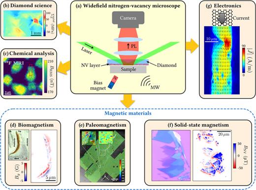 Widefield quantum microscopy with nitrogen-vacancy centers in diamond ...