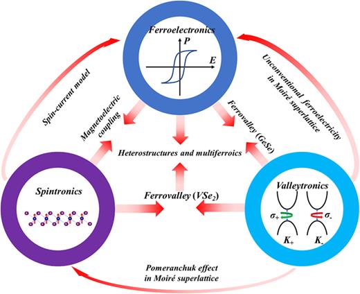Coupling of ferroelectric and valley properties in 2D materials ...