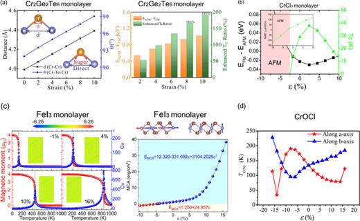 Physical insights into enhancing magnetic stability of 2D magnets ...
