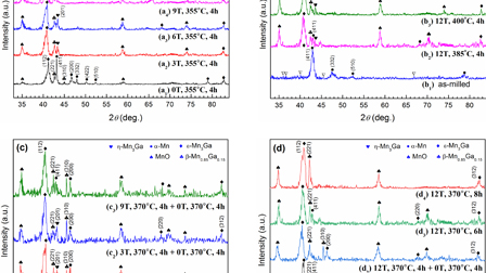 Effects of high magnetic field on the reactive sintering process of Mn ...