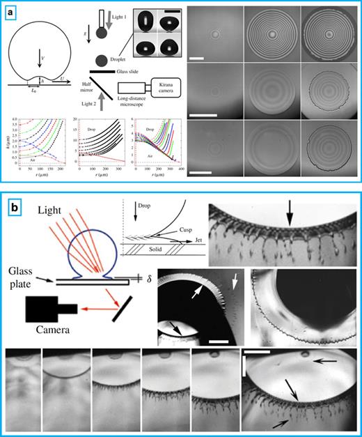 Physics of droplet impact on various substrates and its current ...