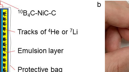 Investigation of neutron imaging applications using fine-grained ...