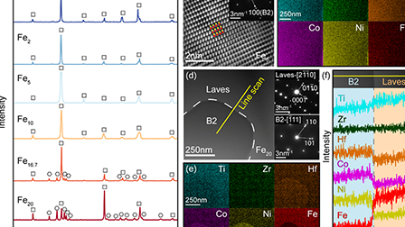 Tuning Elinvar effect in severely distorted single-phase high entropy ...