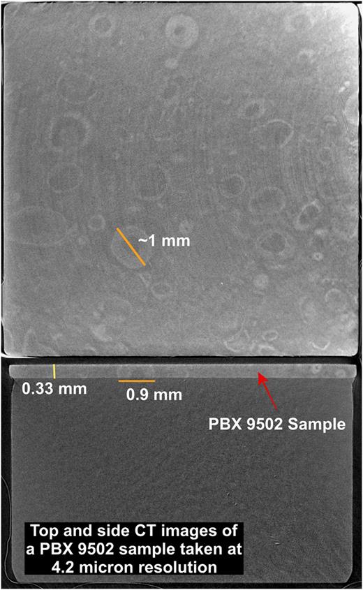 The reactive flow evolution of the polymer-bonded explosive PBX 9502 ...