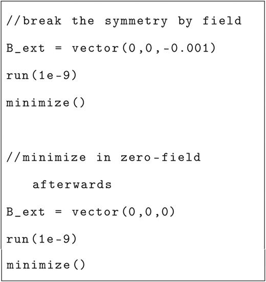 Tutorial: Simulating modern magnetic material systems in mumax3 | Journal of Applied Physics ...