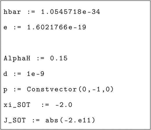 Tutorial: Simulating modern magnetic material systems in mumax3 ...
