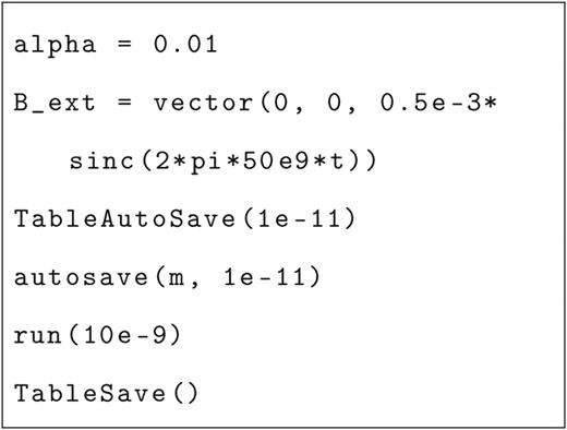 Tutorial: Simulating modern magnetic material systems in mumax3 ...