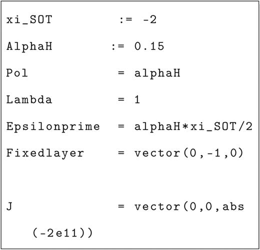 Tutorial: Simulating modern magnetic material systems in mumax3 ...