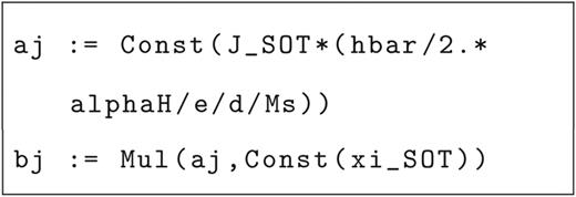 Tutorial: Simulating modern magnetic material systems in mumax3 ...