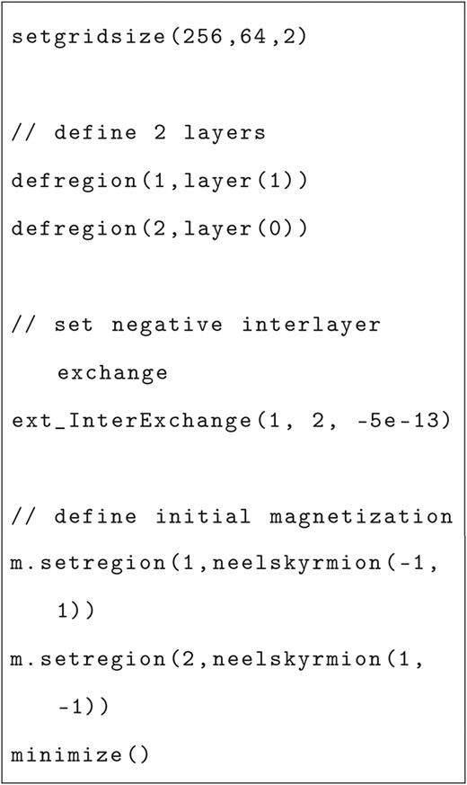 Tutorial: Simulating modern magnetic material systems in mumax3 ...