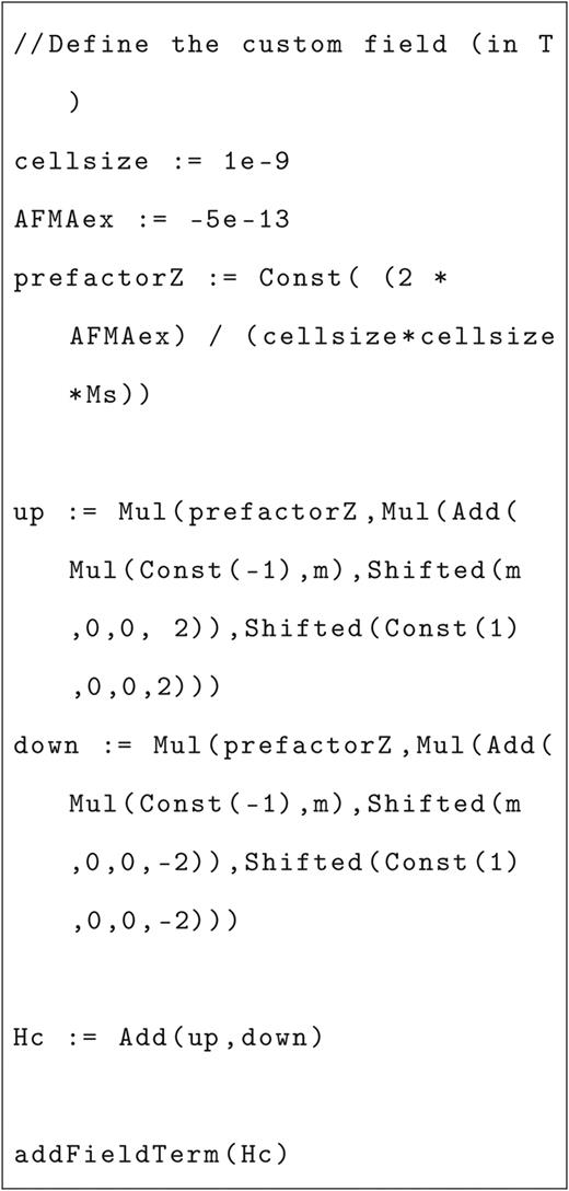 Tutorial: Simulating modern magnetic material systems in mumax3 ...
