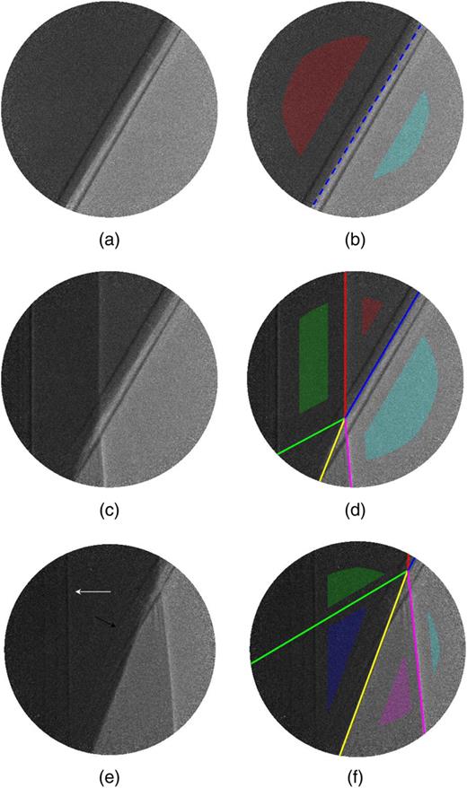 Quantitative x ray phase contrast imaging of oblique shock wave ...