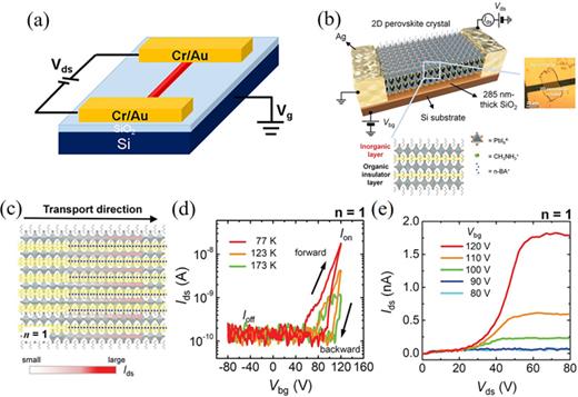 Two-dimensional perovskite heterostructures for single crystal ...
