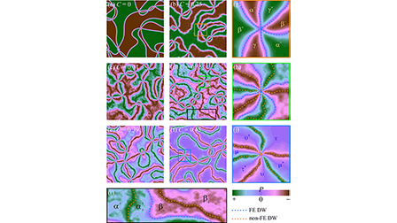 Topological domain characteristics during the transition from ...