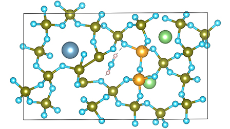 Interaction between water and point defects inside volume-constrained α-quartz: An ab initio ...