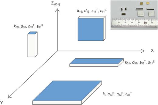 Dielectric, elastic, and piezoelectric matrices of [001]-textured Mn ...