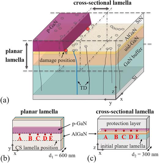 On the insignificance of dislocations in reverse bias degradation of ...