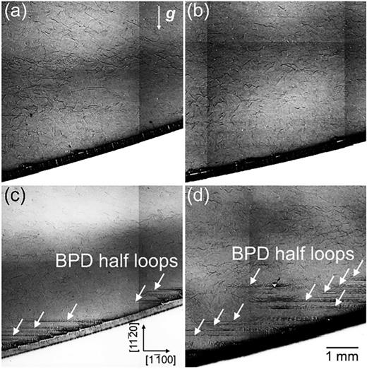 Formation of basal plane dislocations by stress near epilayer/substrate ...