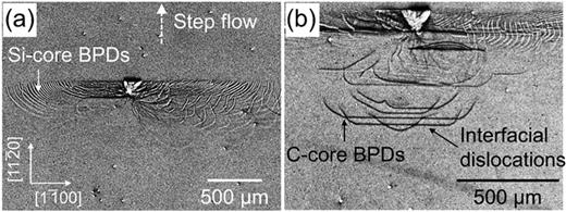 Formation of basal plane dislocations by stress near epilayer/substrate interface of large ...