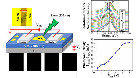 Unveiling the photo-physical properties of NaCl promoted large area WS2 ...