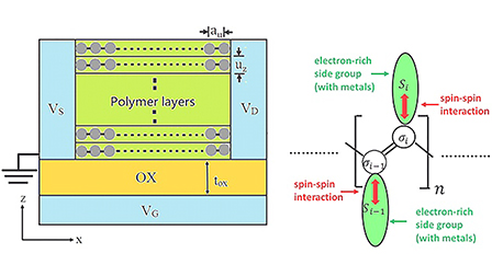 Spin-polarized current in field-effect transistors made of magnetic ...