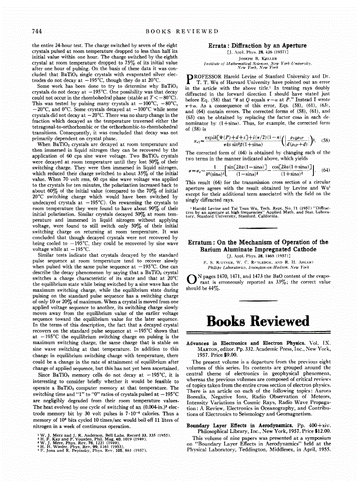 Erratum: On the Mechanism of Operation of the Barium Aluminate ...