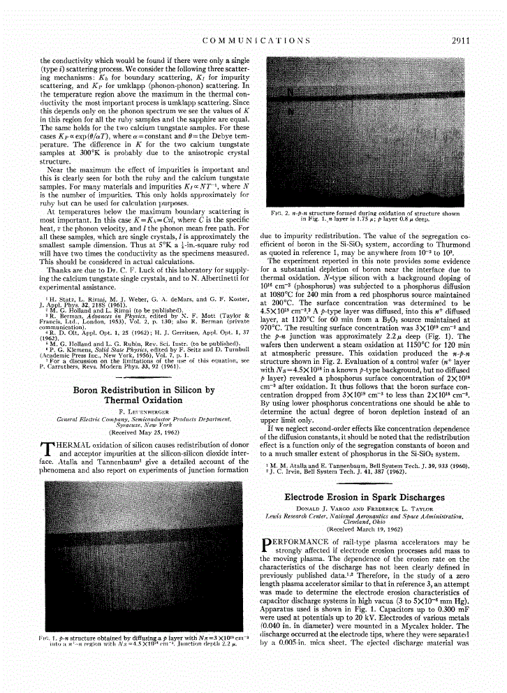 Electrode Erosion in Spark Discharges | Journal of Applied Physics ...