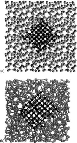 Structure and simulation of hydrogenated nanocrystalline silicon ...