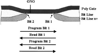 Trap generation in cycled hot-electron-injection-programed/hot-hole ...