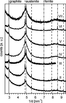 Structure and magnetic properties of iron nanoparticles stabilized in ...