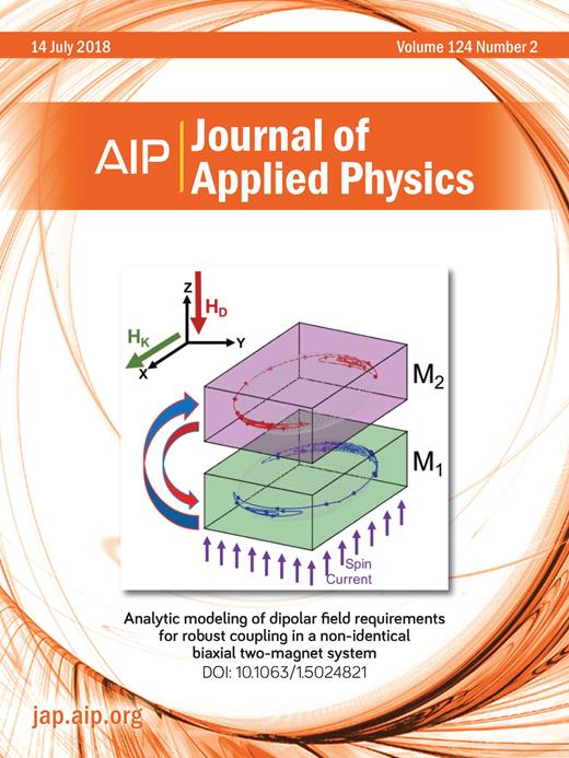 Volume 124 Issue 2 | Journal of Applied Physics | AIP Publishing