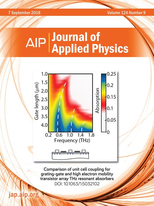 Volume 124 Issue 9 | Journal of Applied Physics | AIP Publishing
