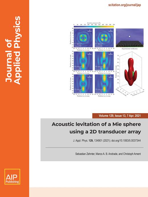Volume 129 Issue 13 | Journal of Applied Physics | AIP Publishing