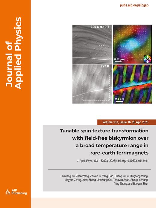 Volume 133 Issue 16 | Journal of Applied Physics | AIP Publishing
