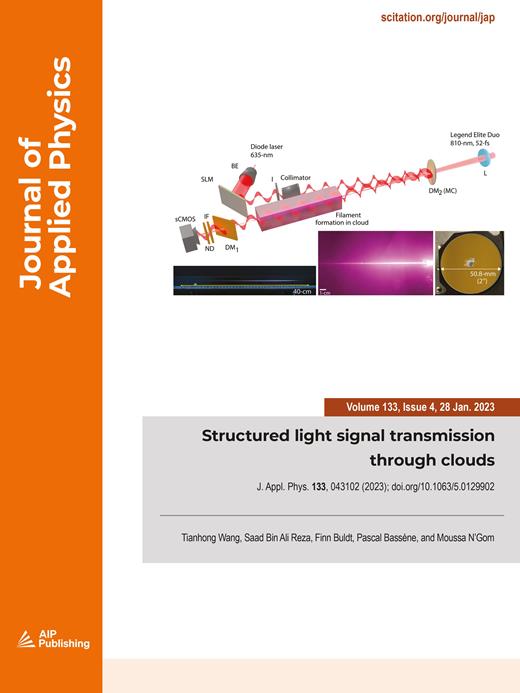 Volume 133 Issue 4 | Journal of Applied Physics | AIP Publishing