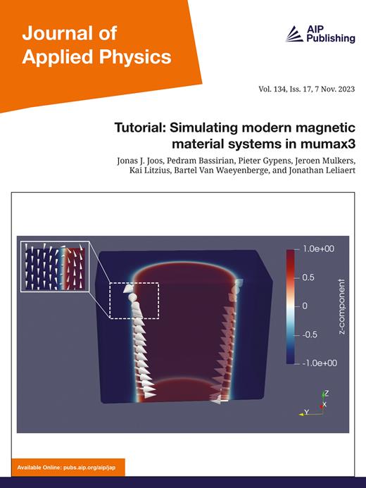 Volume 134 Issue 17 | Journal of Applied Physics | AIP Publishing