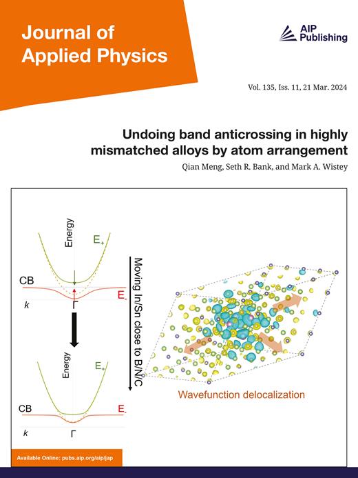 Volume 135 Issue 11 | Journal of Applied Physics | AIP Publishing