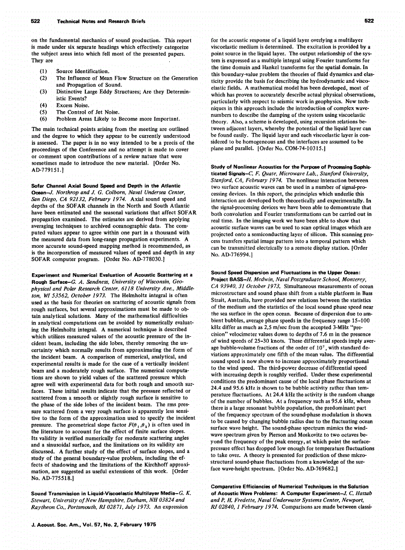 Study of Nonlinear Acoustics for the Purpose of Processing ...