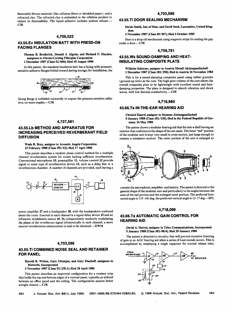 Combined noise seal and retainer for panel | The Journal of the ...